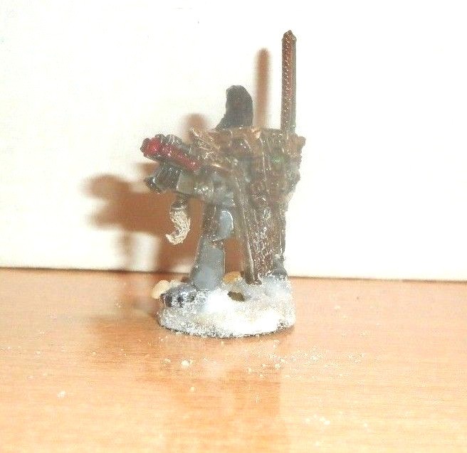 28mm Warhammer 40K painted METAL Space Wolves Ragnar Blackmane MARINE ...
