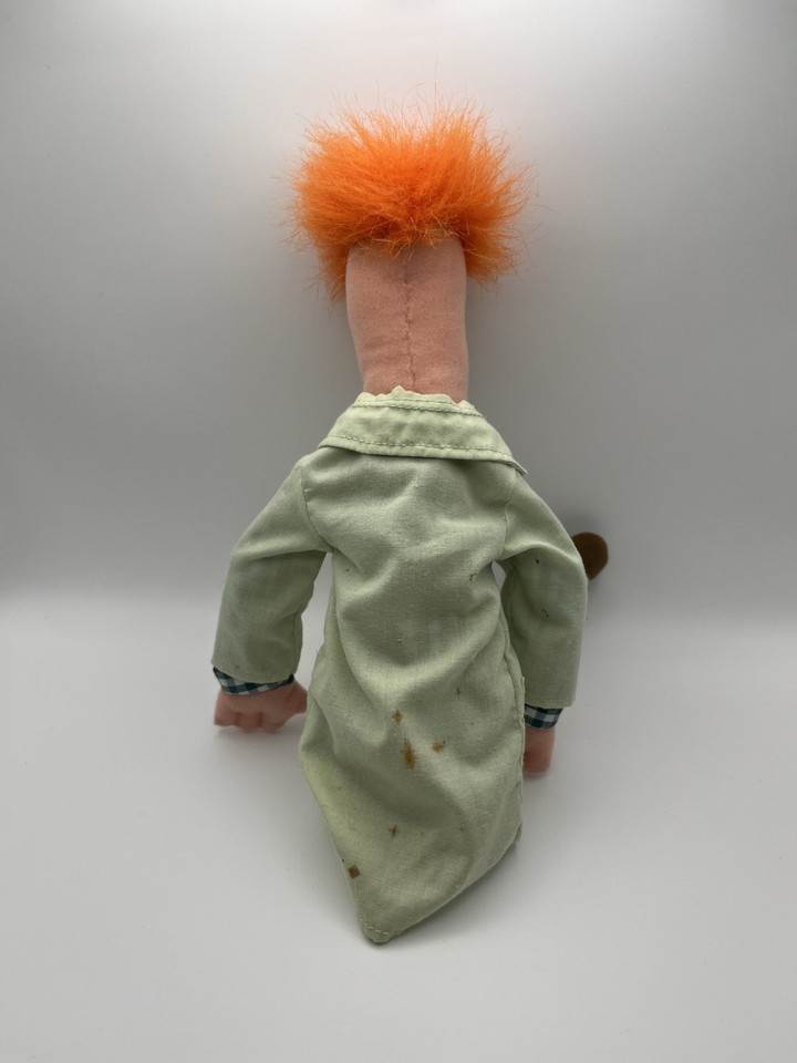 Disney Muppet Vision 3D Beaker Plush Jim Henson Disneyland Muppets | eBay