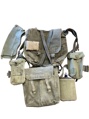 Canadian/British World War 2 WW2 Pattern 37 P37 Fully Loaded Webbing ...