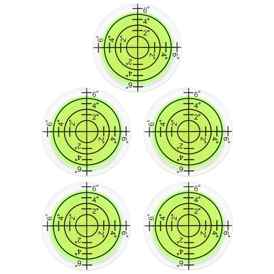 5pcs Small Level Bubble Circular Bubble Level Mini Level Small Leveler ...