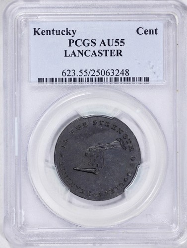 Kentucky Cent Lancaster Edge PCGS AU 55 | eBay
