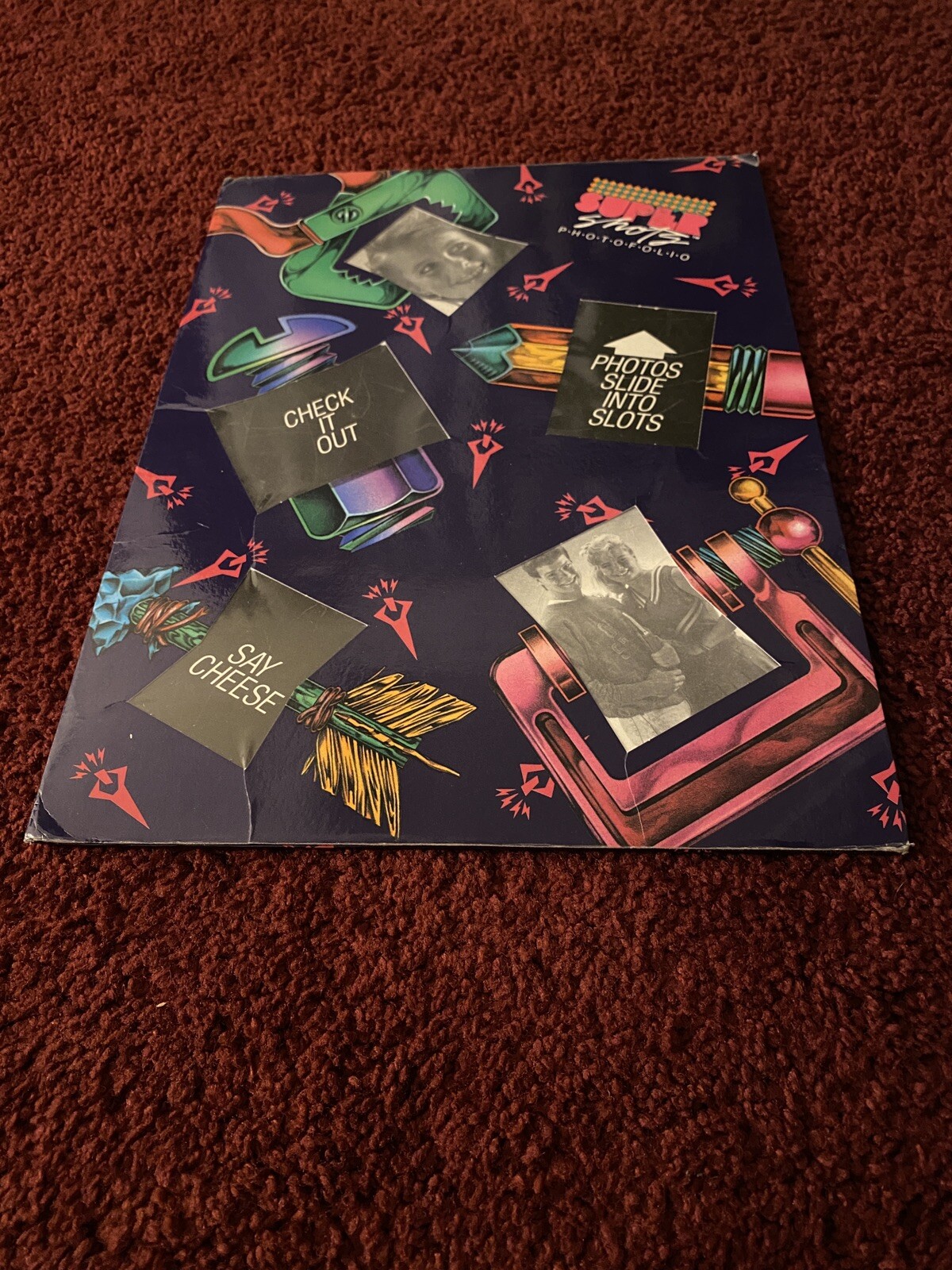 Vtg 80s Mead Portfolio Photo Folders Super Shots Notebook Trapper ...