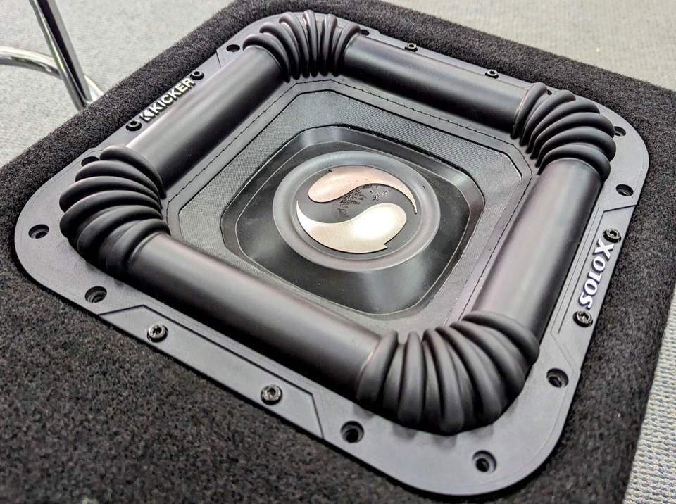 12" KICKER SOLOX L7X DUAL SOUND MEKANIX Subwoofer Enclosure Box Made In ...