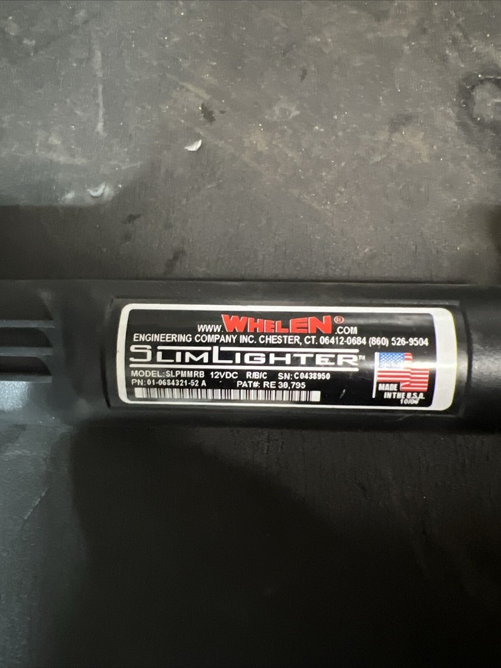 Whelen Slimlighter | eBay