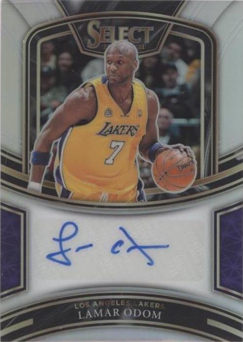 2020-21 Panini Select - Signatures Lamar Odom #SG-LOD /99 (AU) for sale ...