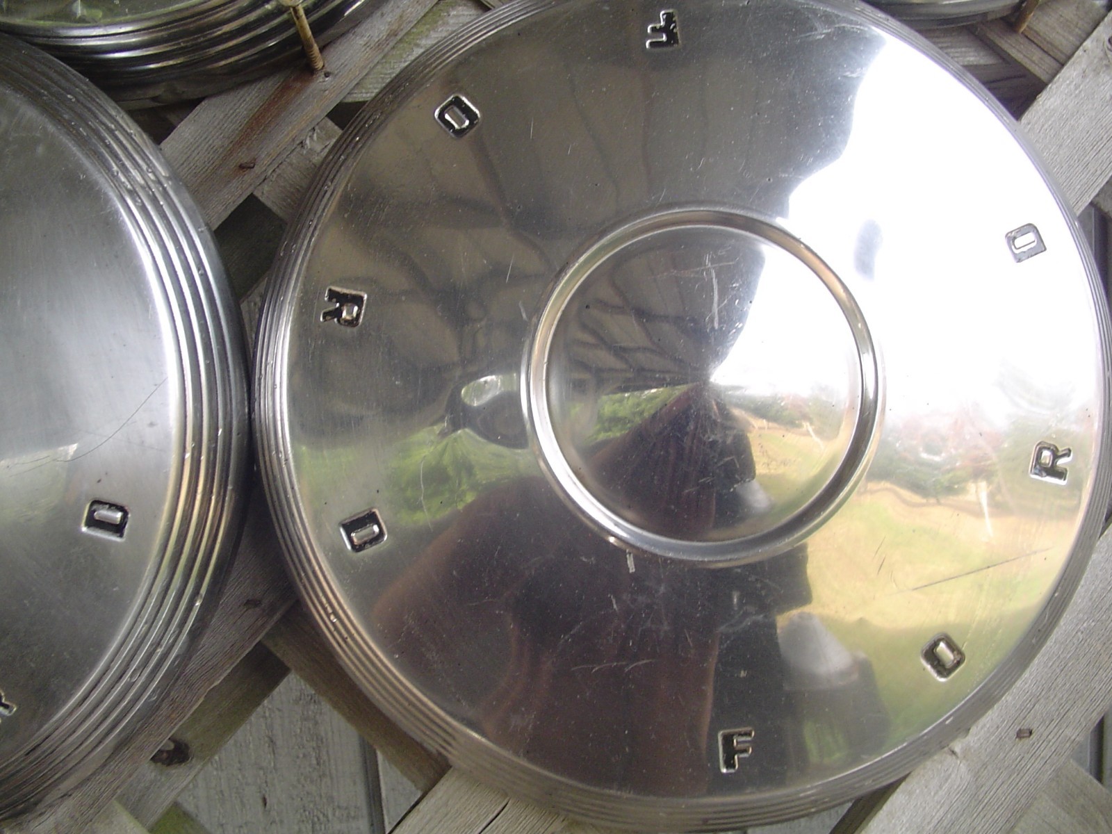 FORD GALAXIE FAIRLANE LTD POLICE PICKUP TRUCK HUBCAPS WHEEL COVERS ...