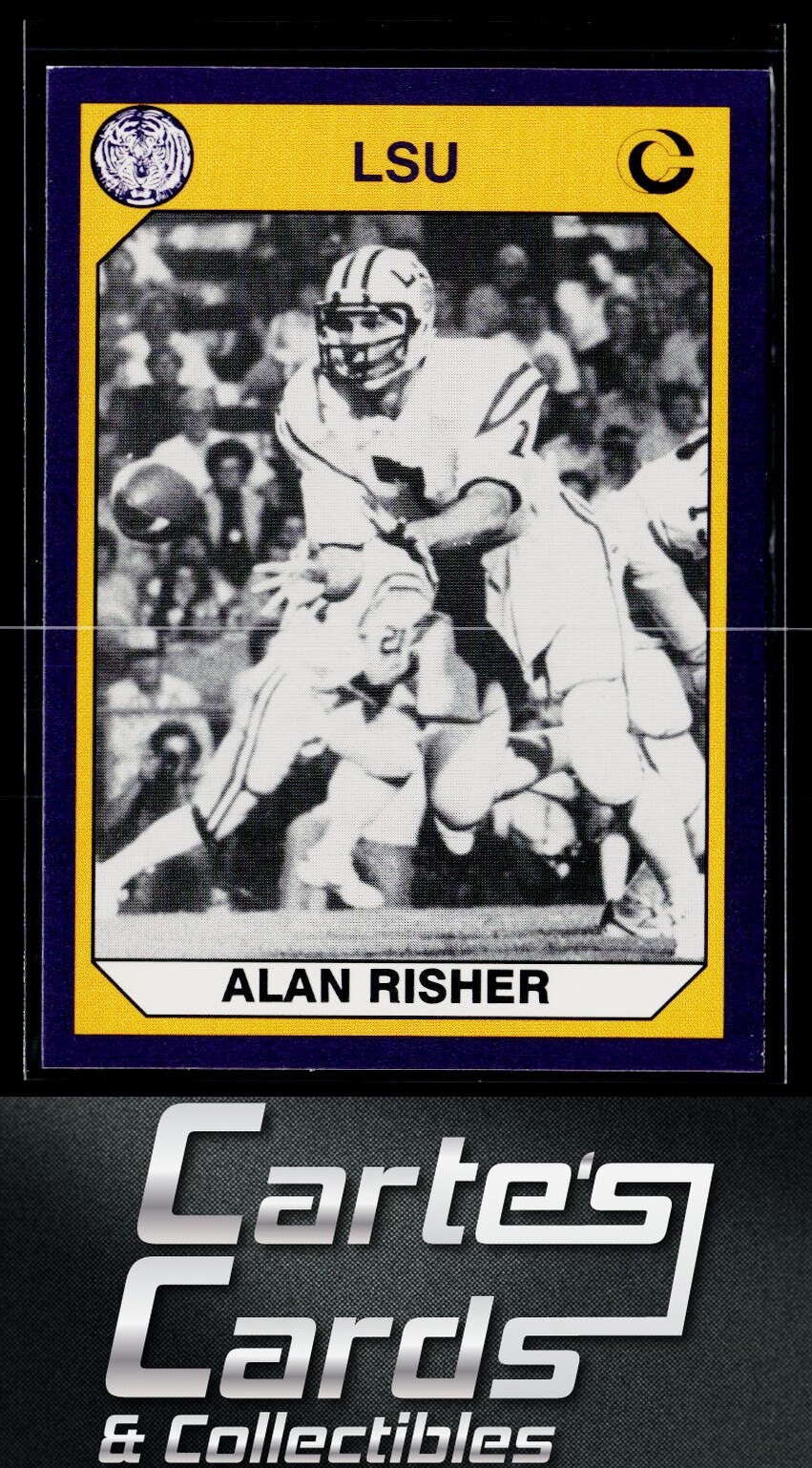 Alan Risher 1990 Collegiate Collection LSU Tigers #85 LSU Tigers | eBay