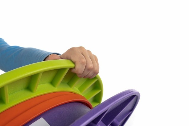 Dizzy Disc Jr. Sit and Spin Disk 5 Year Olds up to 150 Lbs Balancing ...