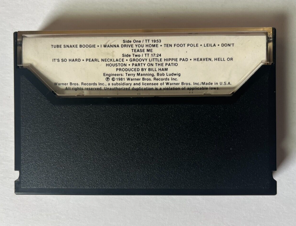 ZZ Top- Cassette Tape - El Loco - PLAY TESTED / SOUNDS GREAT | eBay