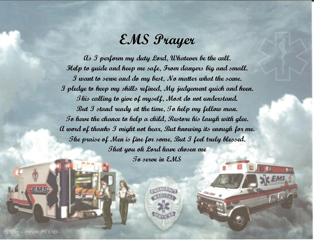 Emt Prayer Tattoo