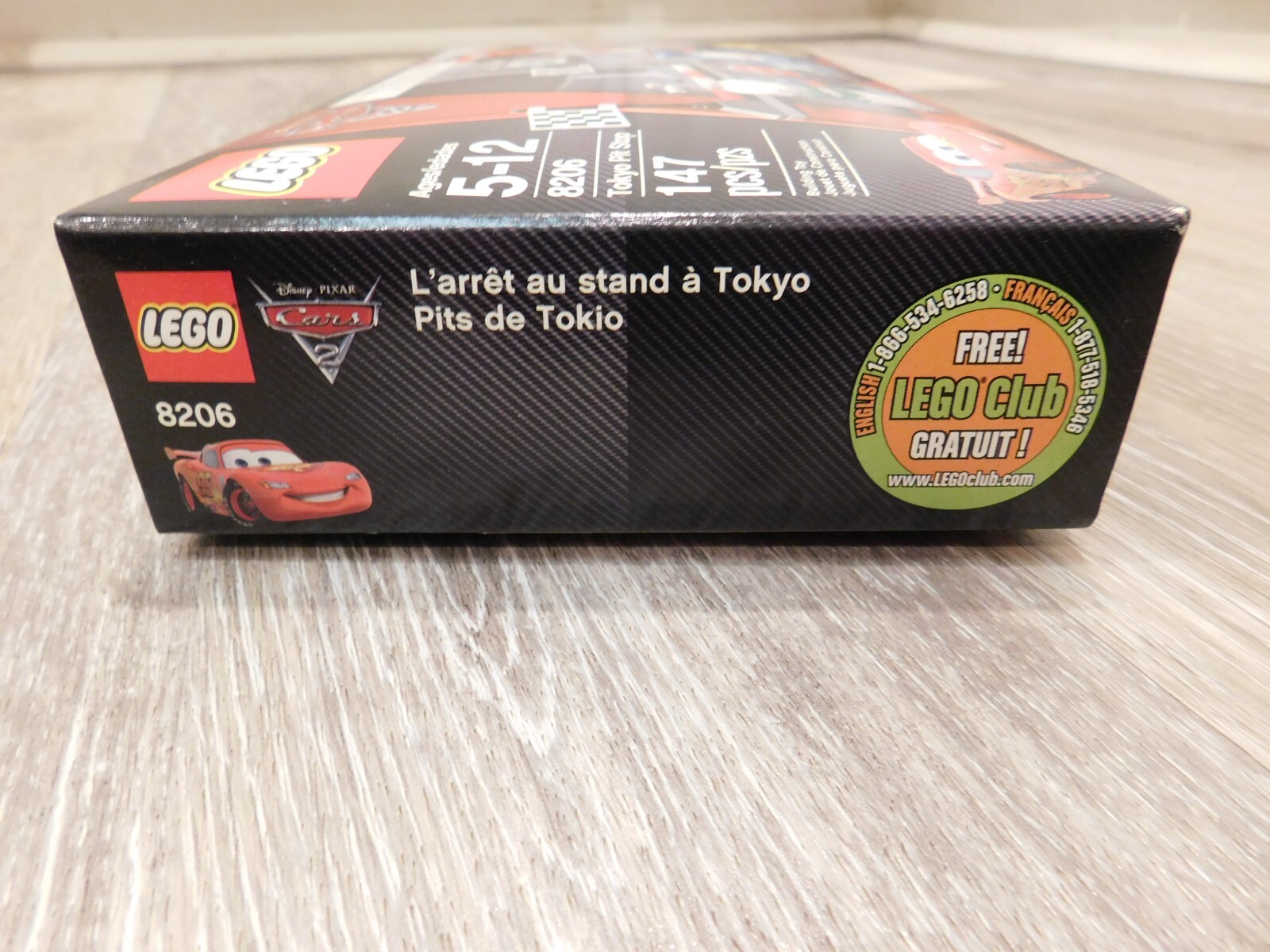 NEW & SEALED! LEGO Disney Pixar Cars 2 Tokyo Pit Stop 8206 RETIRED from ...