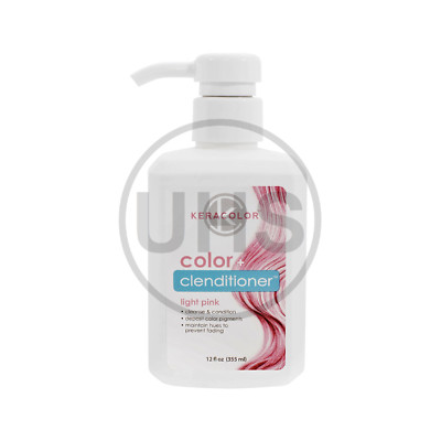 Keracolor Color Clenditioner Light Pink Colouring Shampoo - 355ml | AUS ...