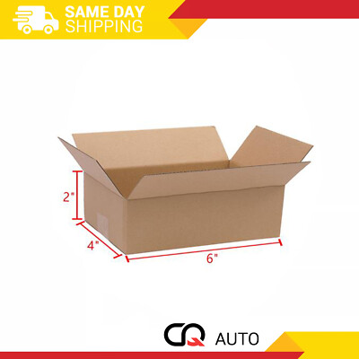 100 6x4x2 Cardboard Paper Boxes Mailing Packing Shipping Box Corrugated ...