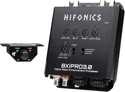 Hifonics BXiPro3.0 Processor (Black) - Digital Bass Enhancement ...
