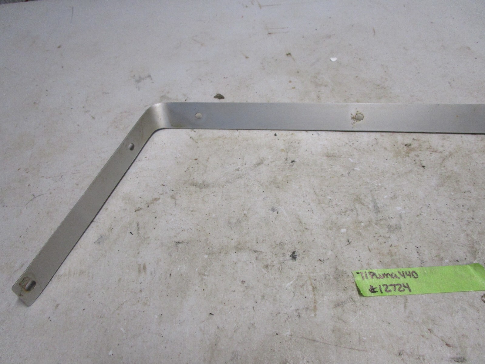 Vintage 71 Arctic Cat Puma 440 Snowmobile Windshield Trim Strip 0106 ...