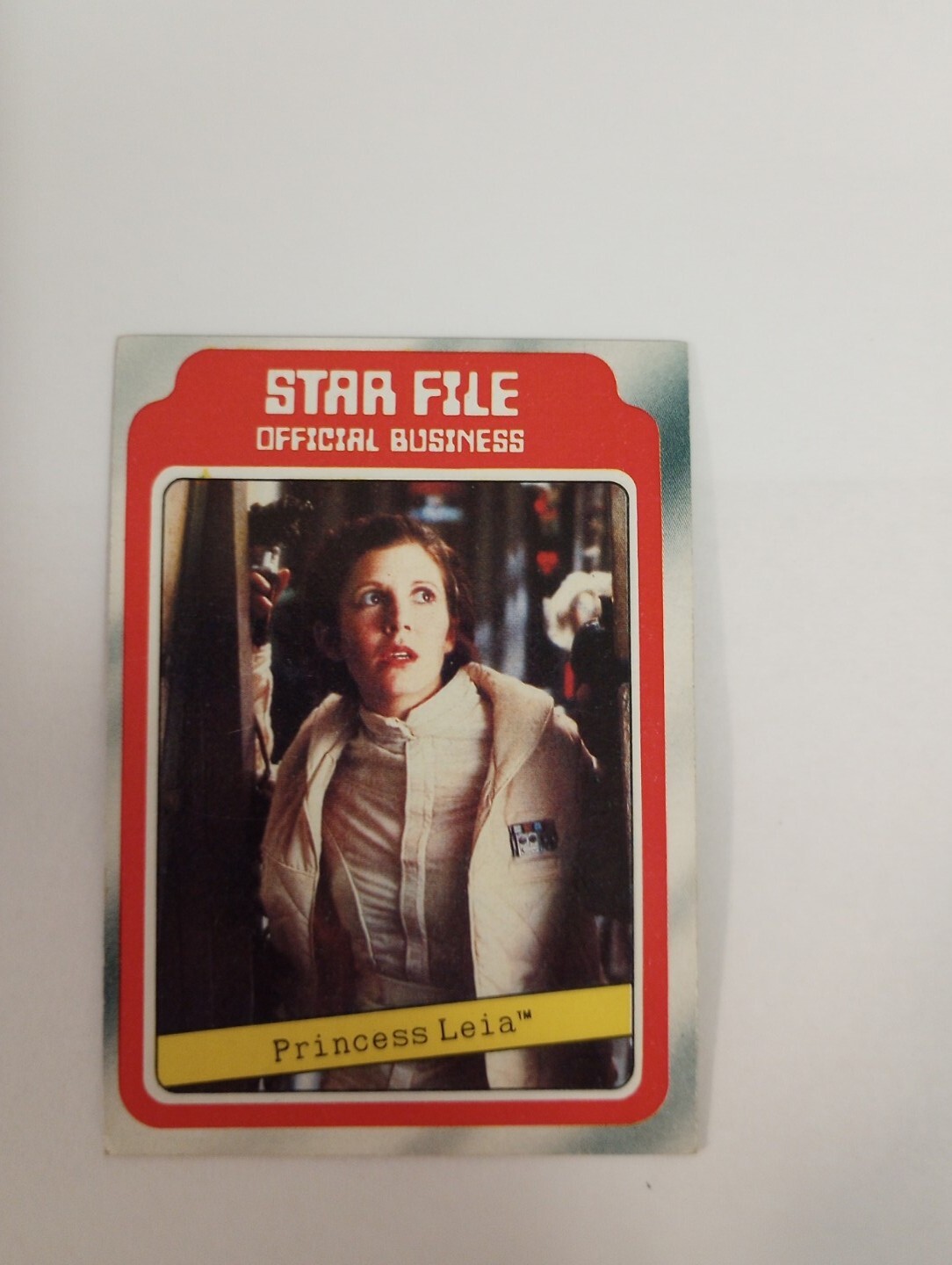 Star Wars: Empire Strikes Back -Star File Princess Leia Card #3 | eBay