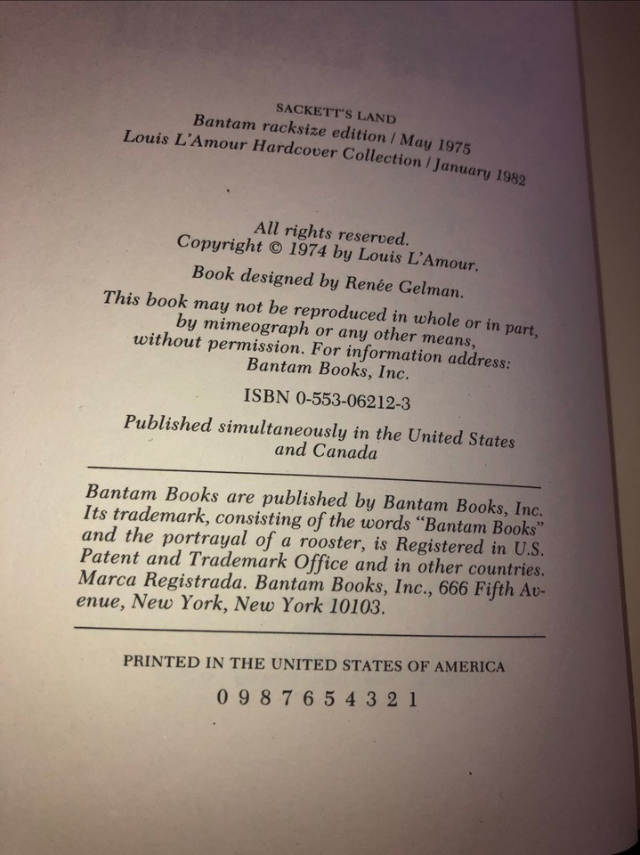 SACKETT Family 20 Book Set Louis L'Amour Collection GENUINE Deluxe ...