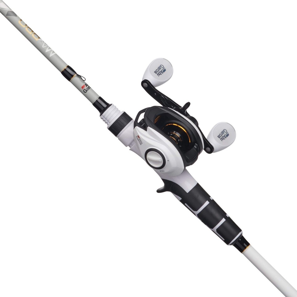 Abu Garcia 7’ Max Pro Fishing Rod and Reel Baitcast Combo 7+1 Ball ...