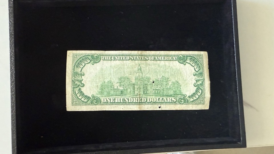 1934 $100 dollar* Star * Federal Reserve Note of New York Start With B ...