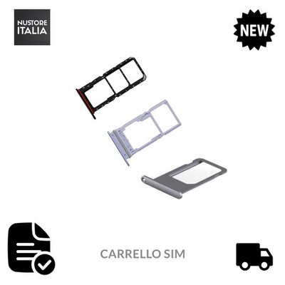 CARRELLO SIM SAMSUNG GALAXY M51 SM-M515 CARRELLINO SLOT PORTA SCHEDA SD ...