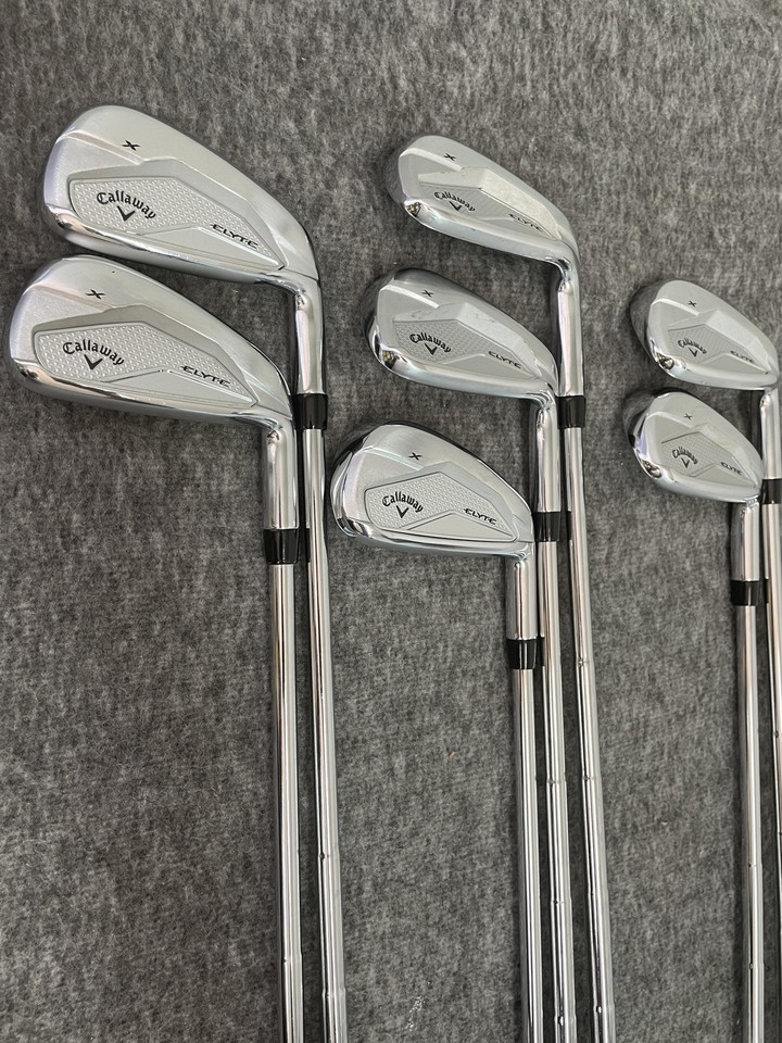 Callaway X Forged Elite Iron Set 5-PW AW Dynamic Gold S300 Golf Pride ...