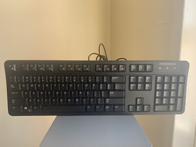 Insignia NS-PNK8001 USB Keyboard - Black | eBay