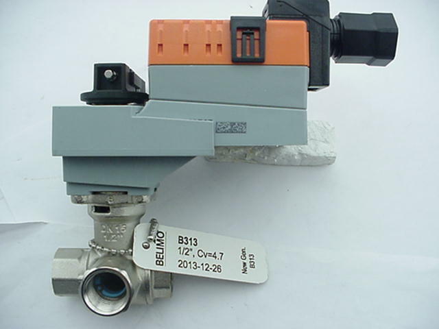 Belimo LRB24-SR-T Actuator 1/2" Valve 3 Way B313-LRB24-SR-T B313S2 ...
