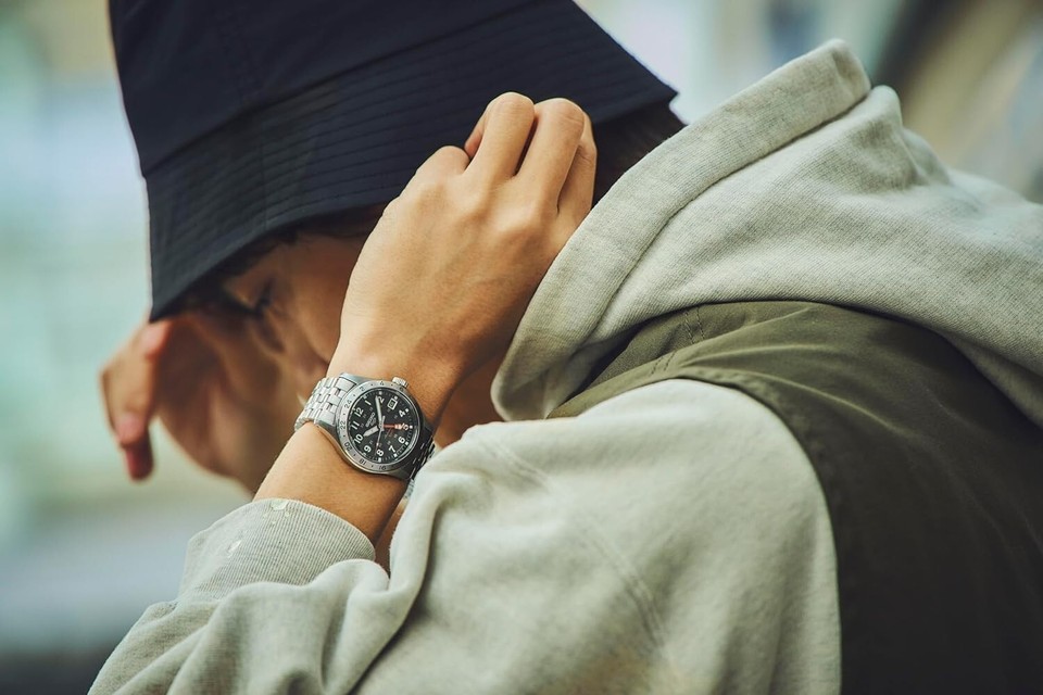 SEIKO SBSC011 SEIKO 5 Sports Field Sports GMT Mechanical Automatic ...