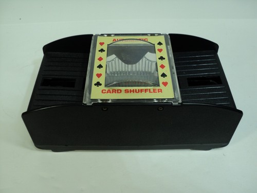 Poker Card Shuffler 2-Deck Fast Automatic Standard/Bridge Sized Cards ...