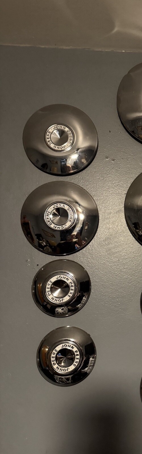 John Deere Chrome Hubcaps | eBay