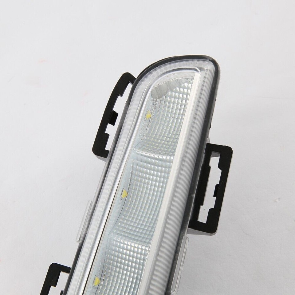 LED White DRL Daytime Running Light Fog Lamp For Smart Fortwo W451 2013 ...