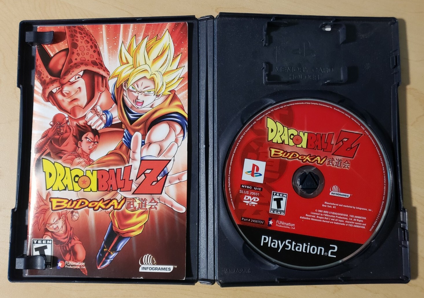 Dragon Ball Z: Budokai Greatest Hits (PlayStation 2 PS2 2002) CIB Black ...