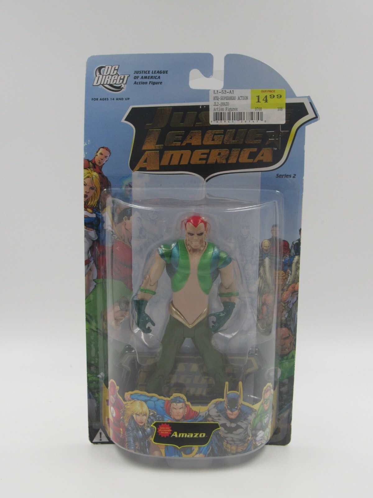DC Direct Justice League of America Amazo Action Figure Series 2 in ...