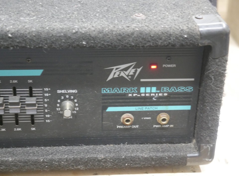 Peavey Bass Mark III Series 300 CHS 150-Watt Bass Head - Vintage | eBay