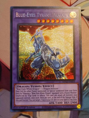 Blue-Eyes Tyrant Dragon Yu-Gi-Oh MP23-EN019 1st Edition NM | eBay