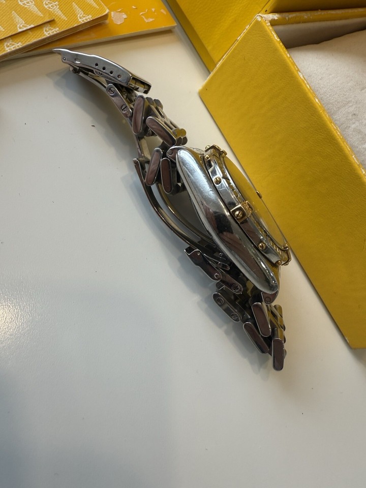 Breitling Crosswind Blue Dial Roman Letters Gold Accents with Box and ...