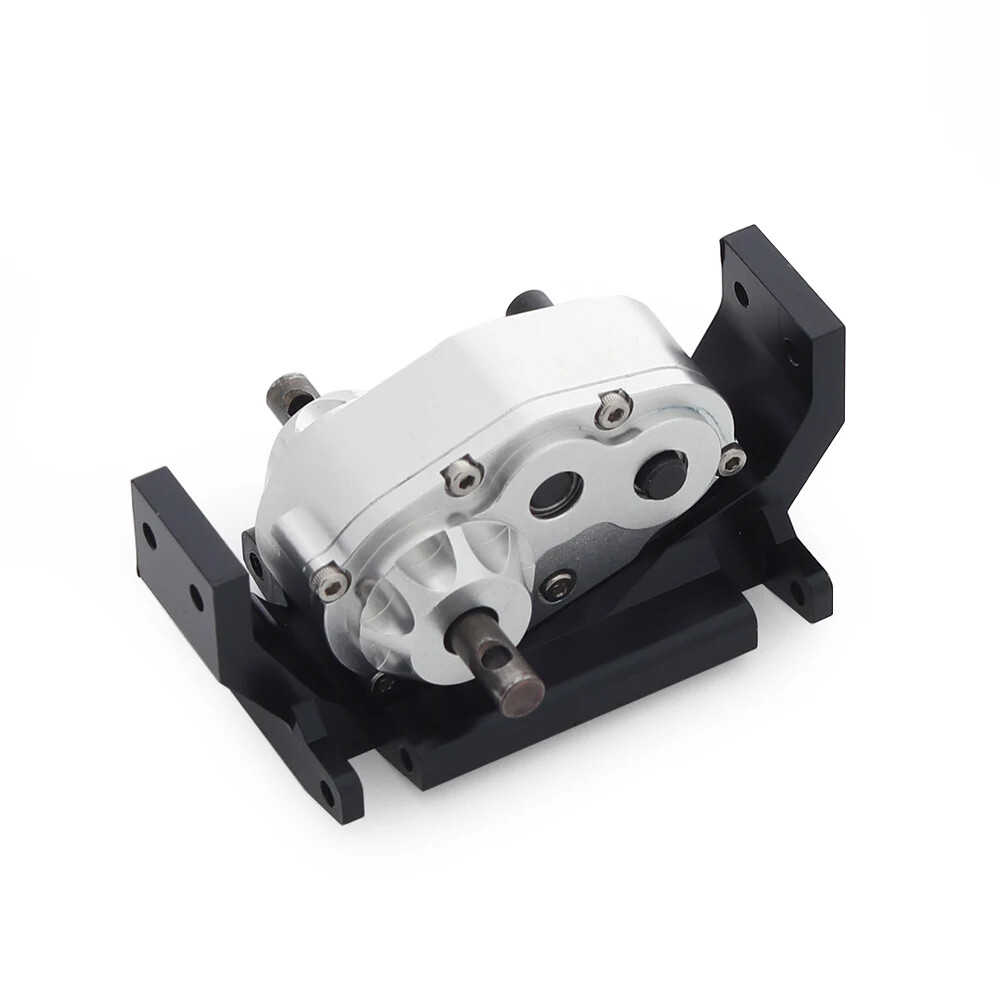 D90 Single Speed Transmission Gearbox Transfer Case for 1/10 RC Crawler ...