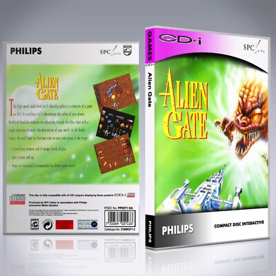 Philips CDi Custom Case - NO GAME - Alien Gate | eBay