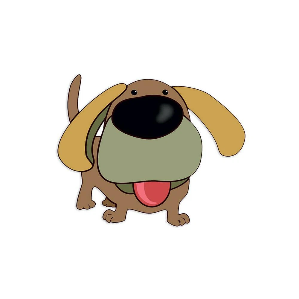 5 Dogs Clipart Animated