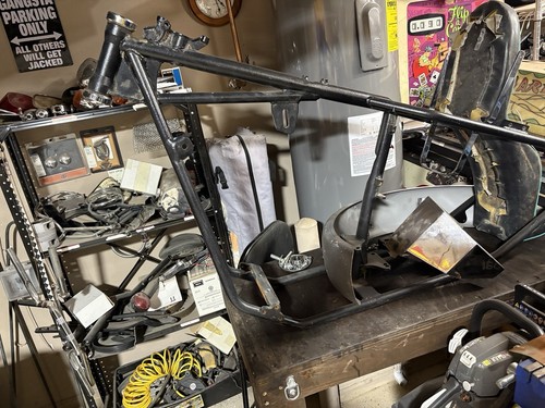 Harley Panhead Shovelhead Rigid Special Construction Frame | eBay