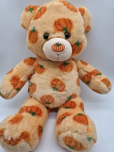 Build A Bear Plush Pumpkin Pal Teddy Nose Halloween Fall 2012 BAB 16 ...