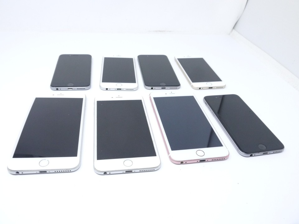 Lot of 8 Cosmetically Good Apple iPhone 7 / 6s Plus / 6 Phones Parts ...