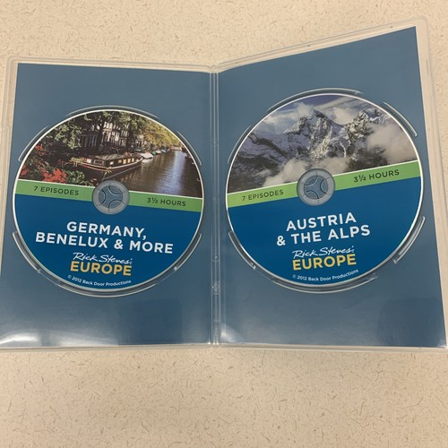 DVD Rick Steves' Europe - Germany Benelux Austria The Alps + Special 2 ...