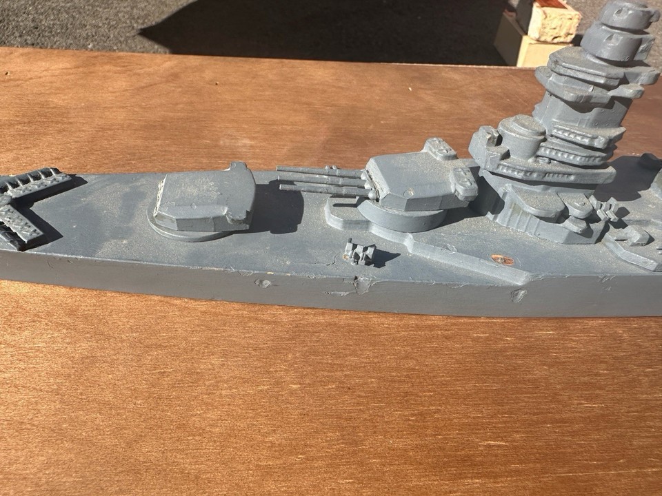 WWII French Naval Ship Recognition Model of the Battleship "Richelieu ...