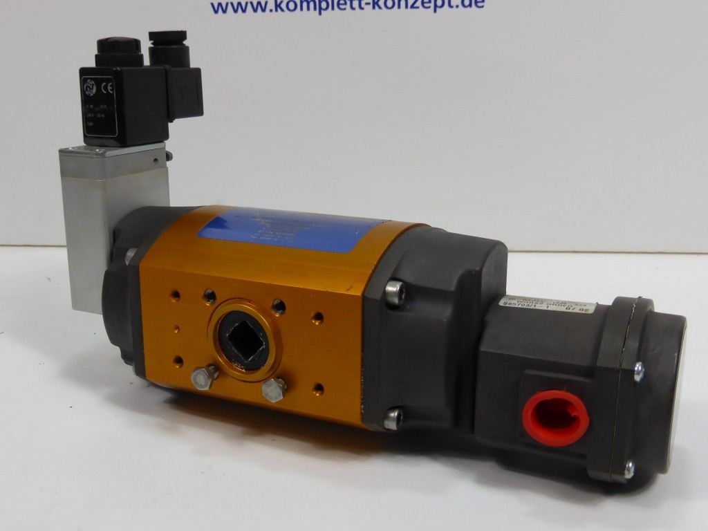 Norbro 15 BRD 40 N08 FC pneumatischer Stellantrieb + PYE-Endschalter ...