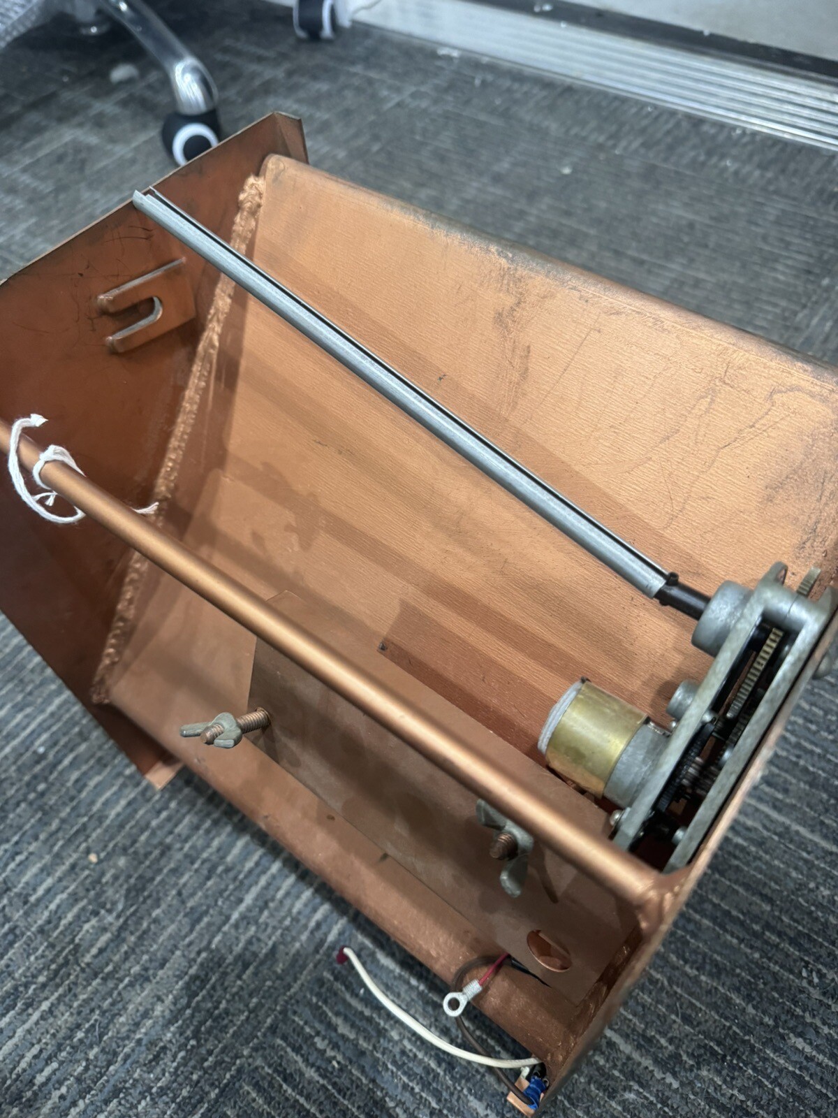 Vtg DuPont Target Co .22 Caliber Bullet Trap Target W Motorized Target ...