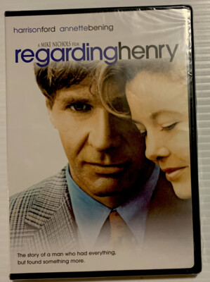 REGARDING HENRY DVD MOVIE, HARRISON FORD, ANNETTE BENING, WS, NEW ...