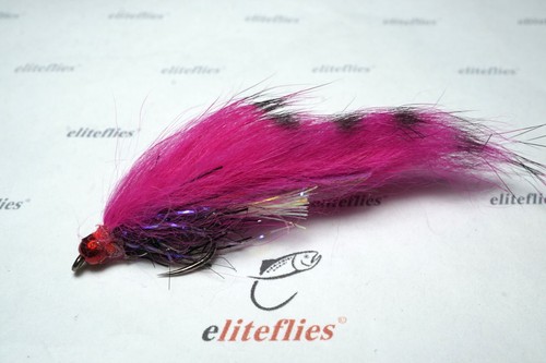 eliteflies 6 x Barbless Beaded Zonker lures fly fishing flies trout ...