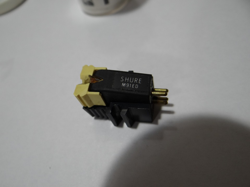 Shure M91ED phono cartridge with original packing needs new stylus | eBay
