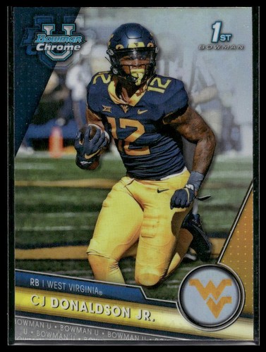 2023 Bowman University Chrome #156 CJ Donaldson Jr. Refractor | eBay